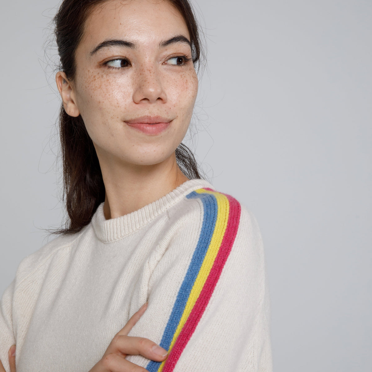 The Carrie Striped Crew Neck – Heathlander